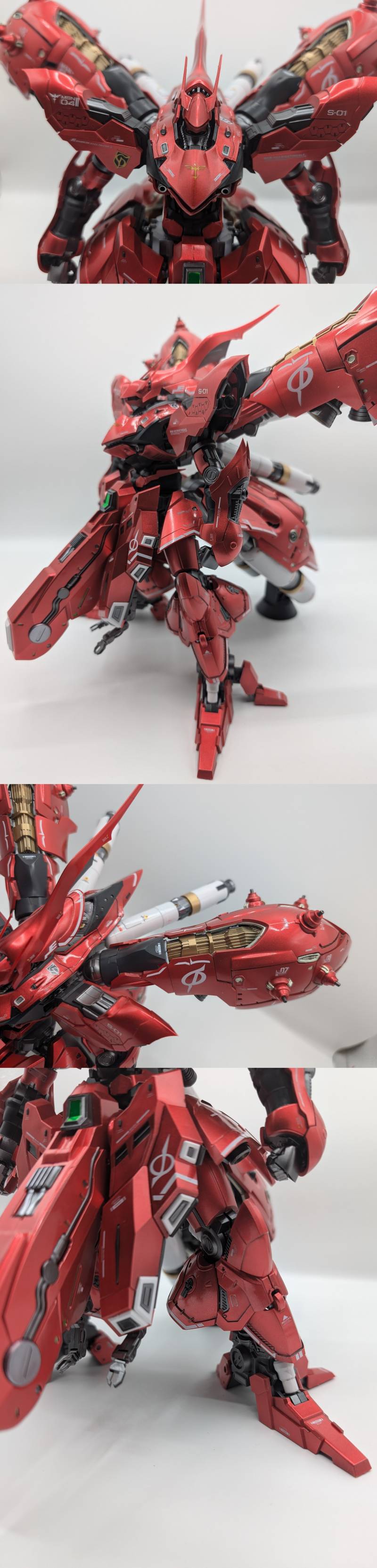 日本代購代標第一品牌【樂淘letao】－1/144 ナイチンゲール 塗装済 完成品 赤の魂 鵺 NIGHTHAWK SPEC II